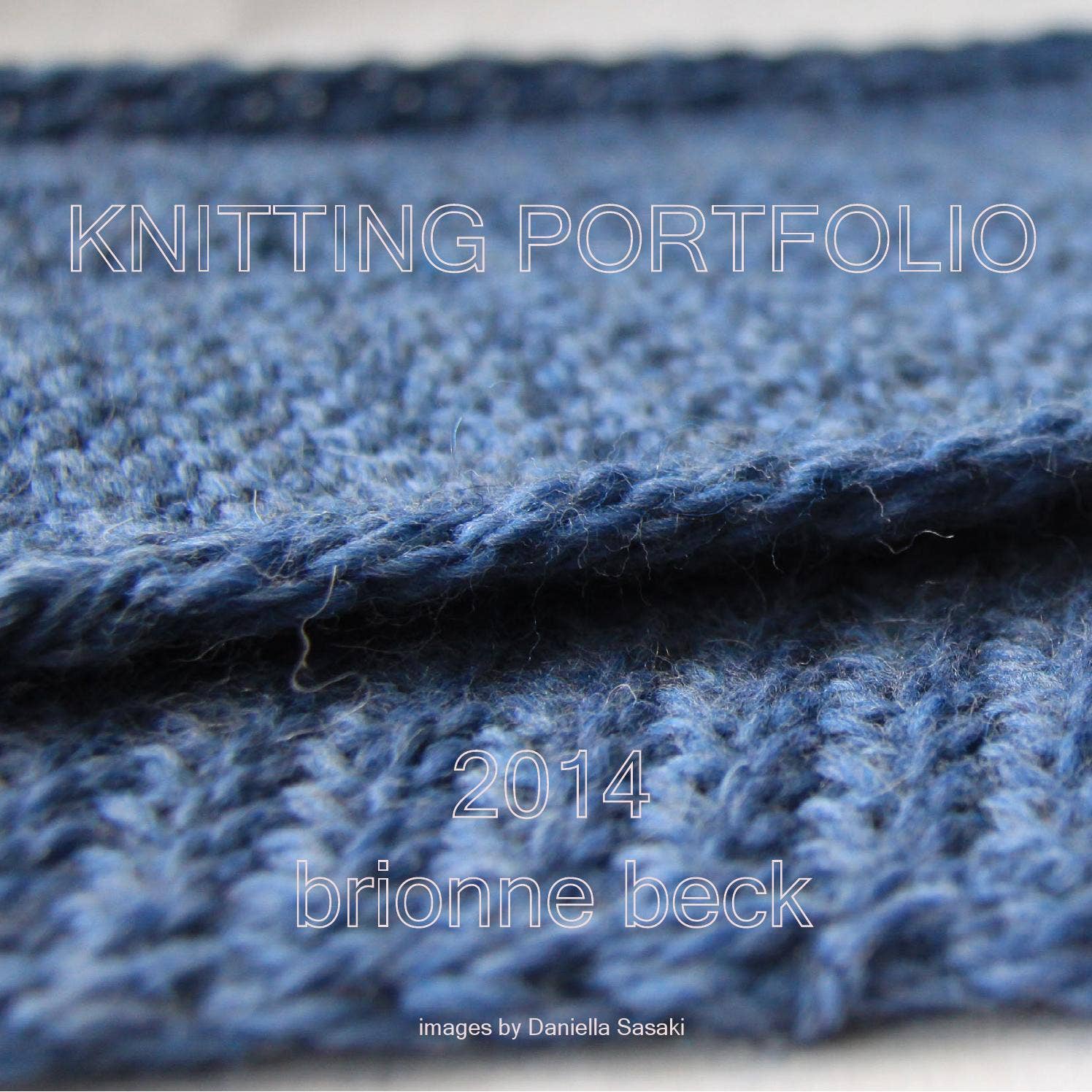 knitting portfolio by Brionne Beck - Issuu