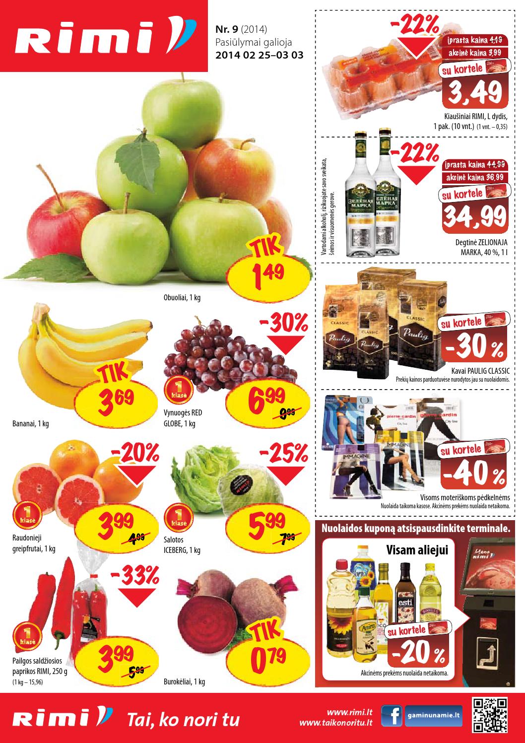 Rimi Hypermarket Nr.9-2014 by Rimi - Issuu