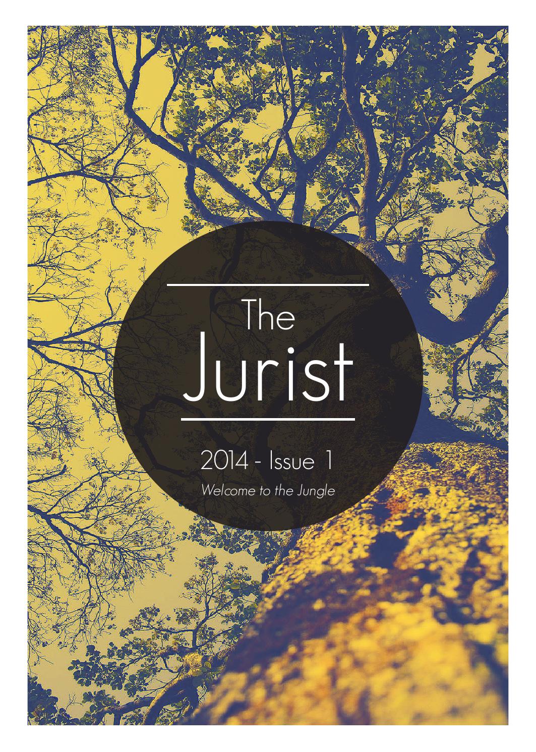 The Jurist 2014 Issue 1 by Flinders Law Students' Association - Issuu