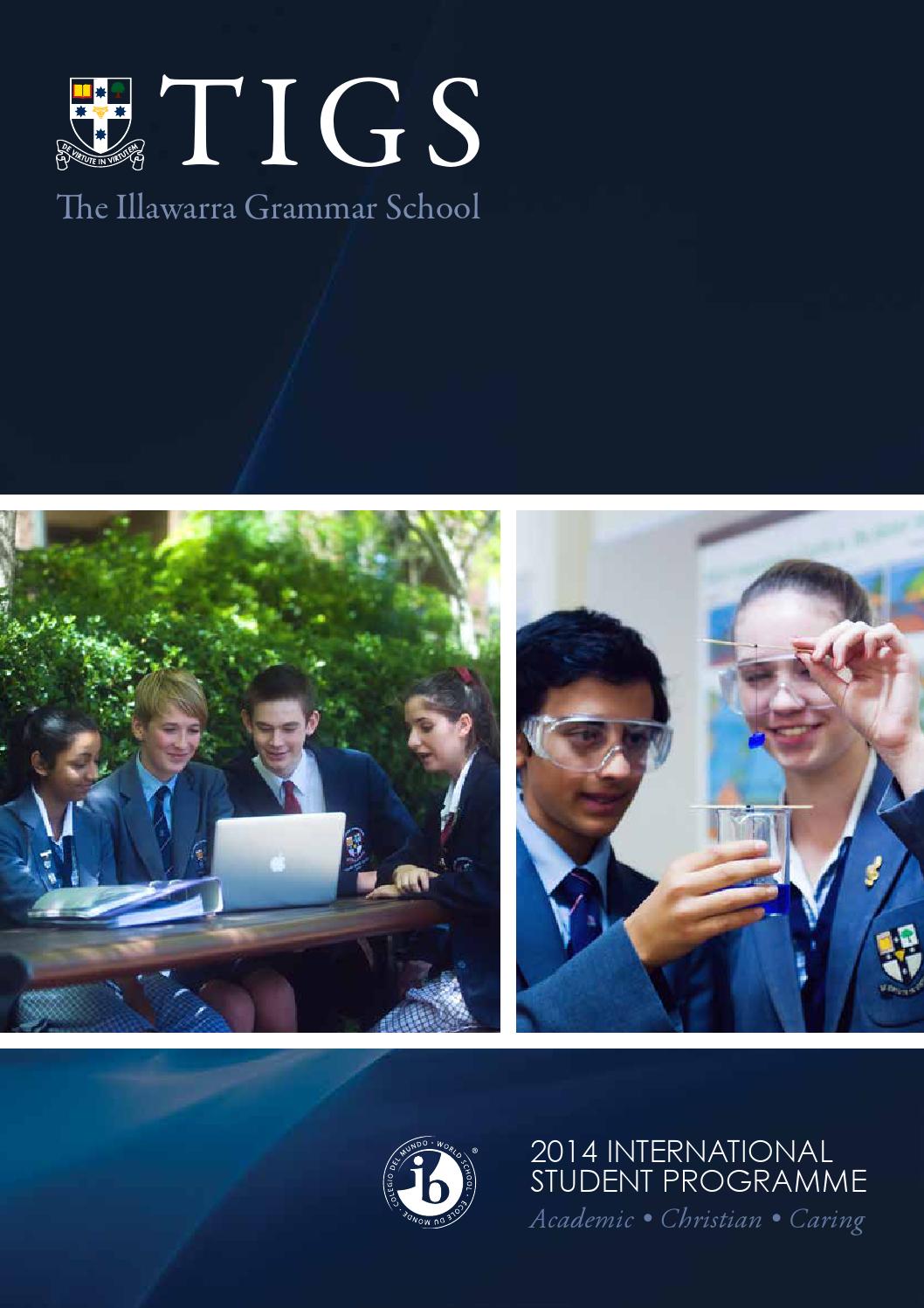 TIGS International Brochure by The Illawarra Grammar School - Issuu