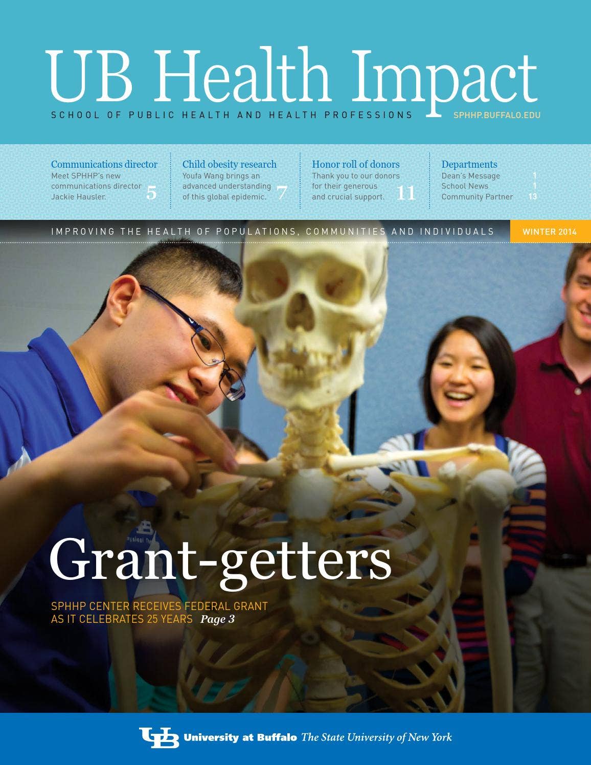 UB Health Impact Winter 2014 by UBAA - Issuu