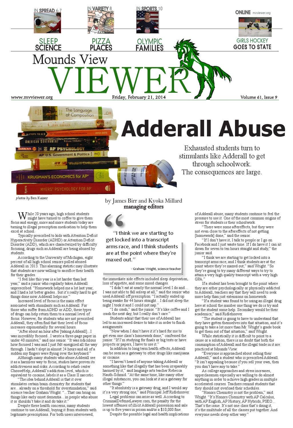 Issue 9 2013 - 2014 by The Viewer - Issuu