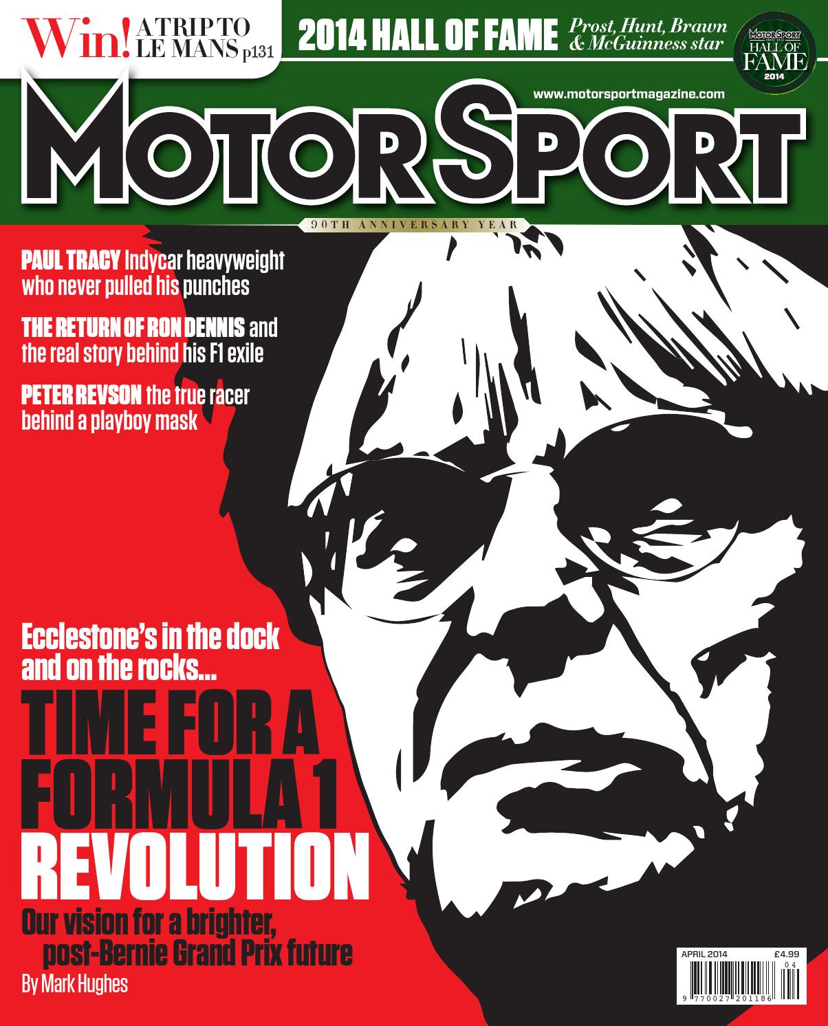 April 2014 issue of Motor Sport Magazine by Motor Sport Magazine - Issuu