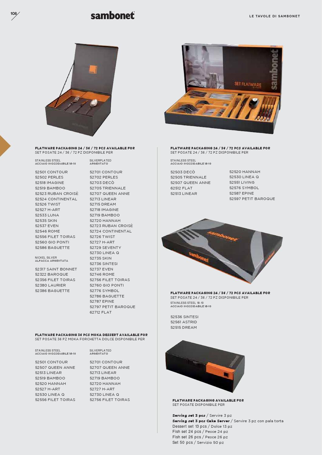 Sambonet "Le Tavole" catalog by Sambonet Paderno Industrie - Issuu