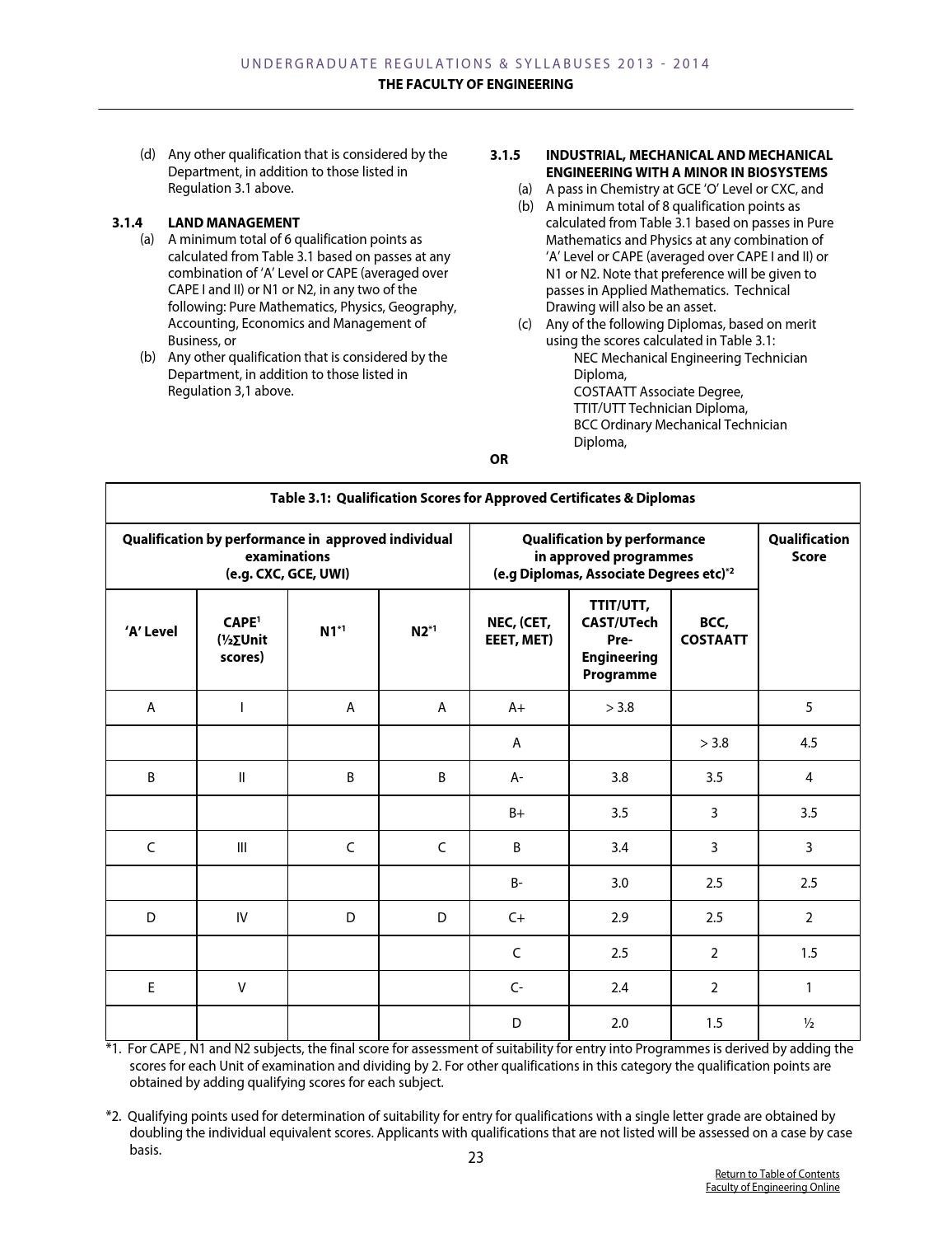 Planning on doing civil engineering in uwi but I’m a bit confused : r ...