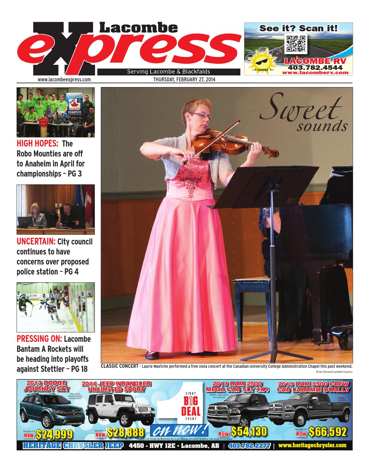 Lacombe Express, February 27, 2014 by Black Press Media Group - Issuu