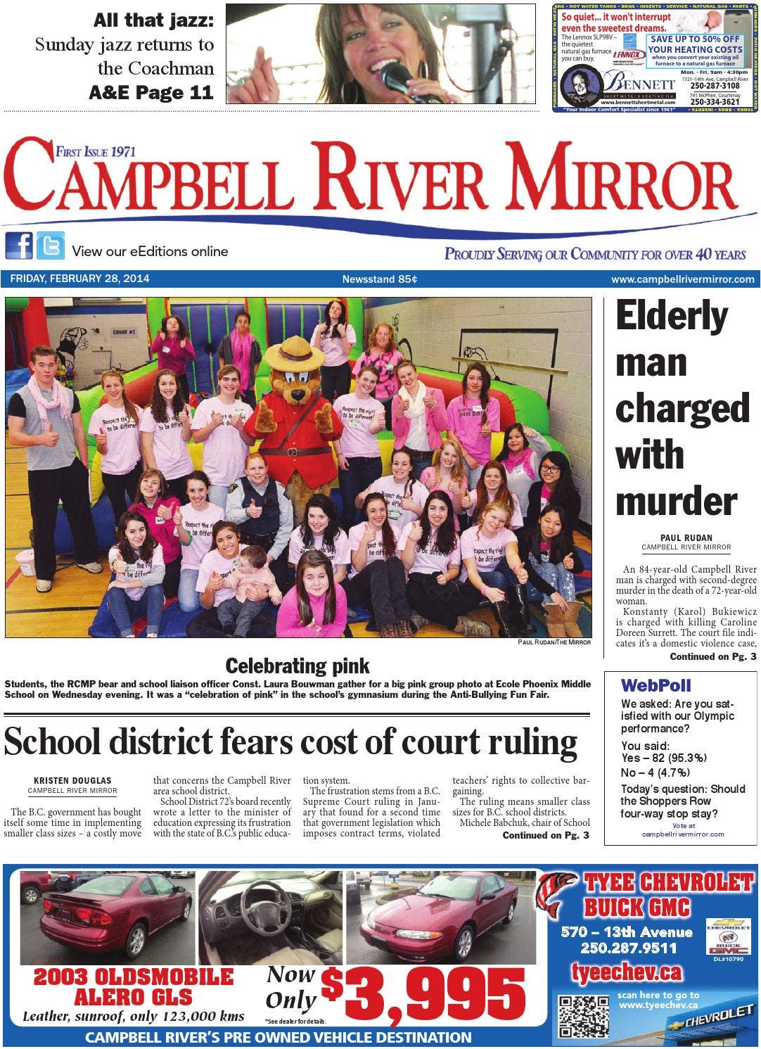 Campbell River Mirror, February 28, 2014 by Black Press Media Group - Issuu