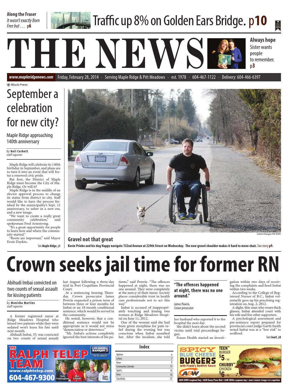 Maple Ridge News, February 28, 2014 by Black Press Media Group - Issuu
