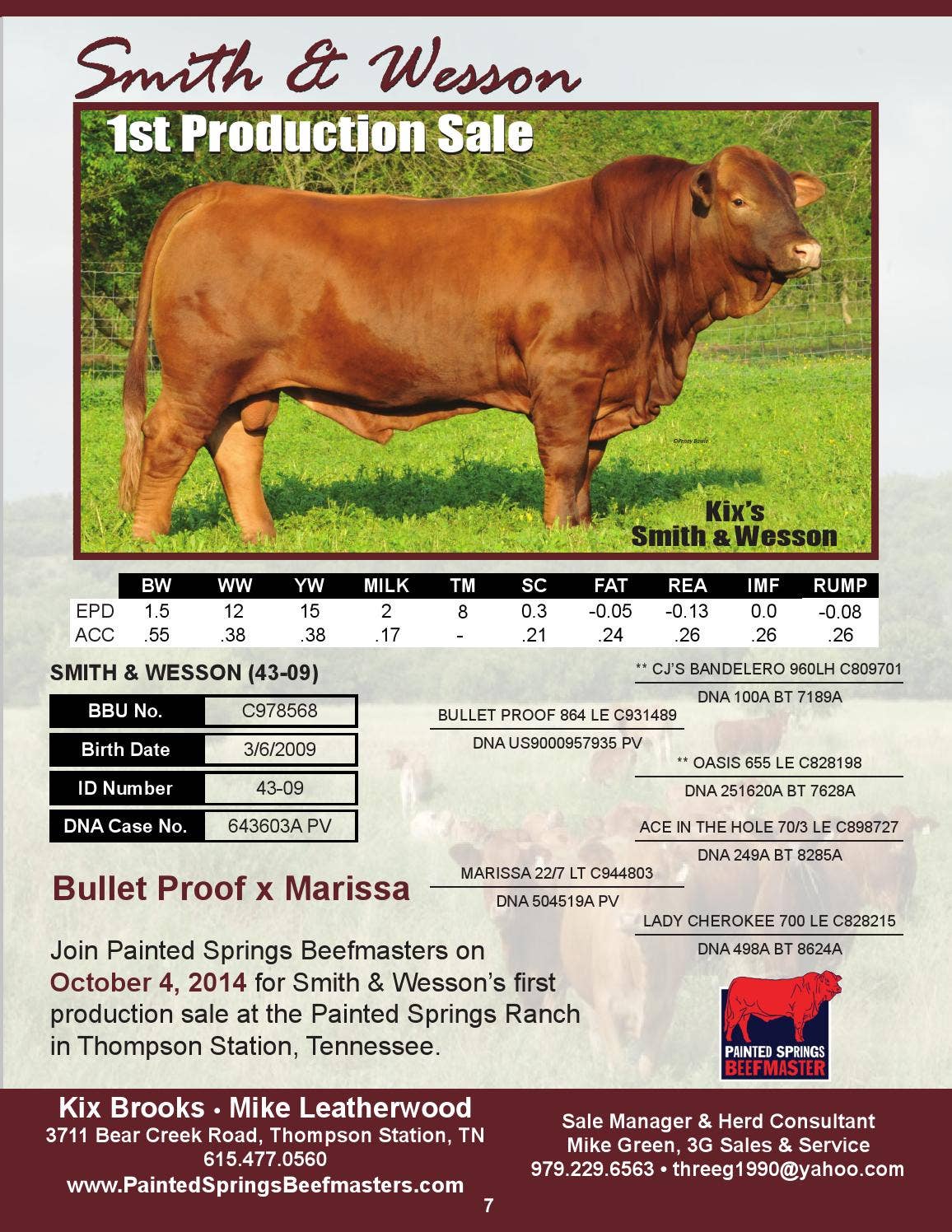 2014 Beefmaster International Semen & Embryo Directory by Beefmaster ...