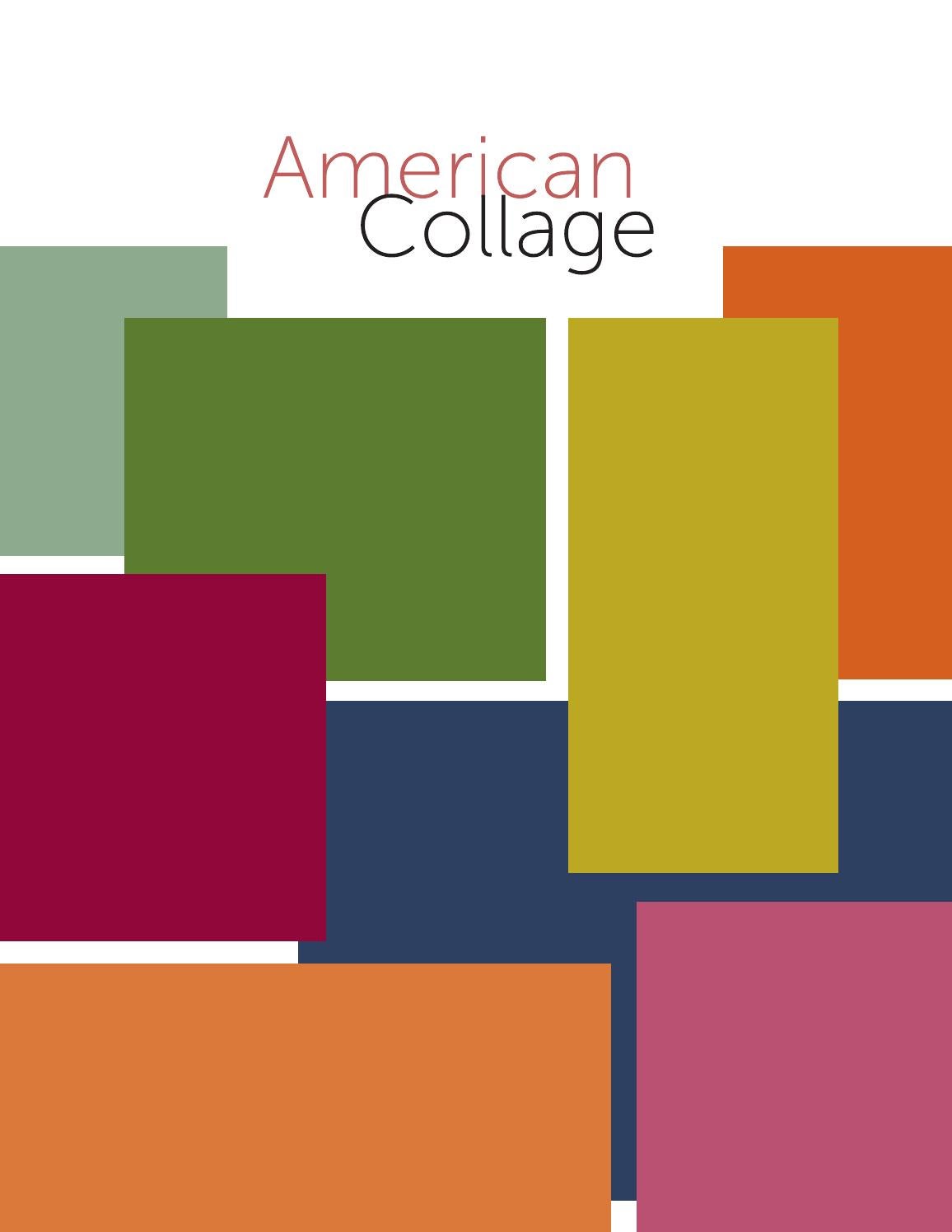 American Collage by Art Gallery Publication - Issuu