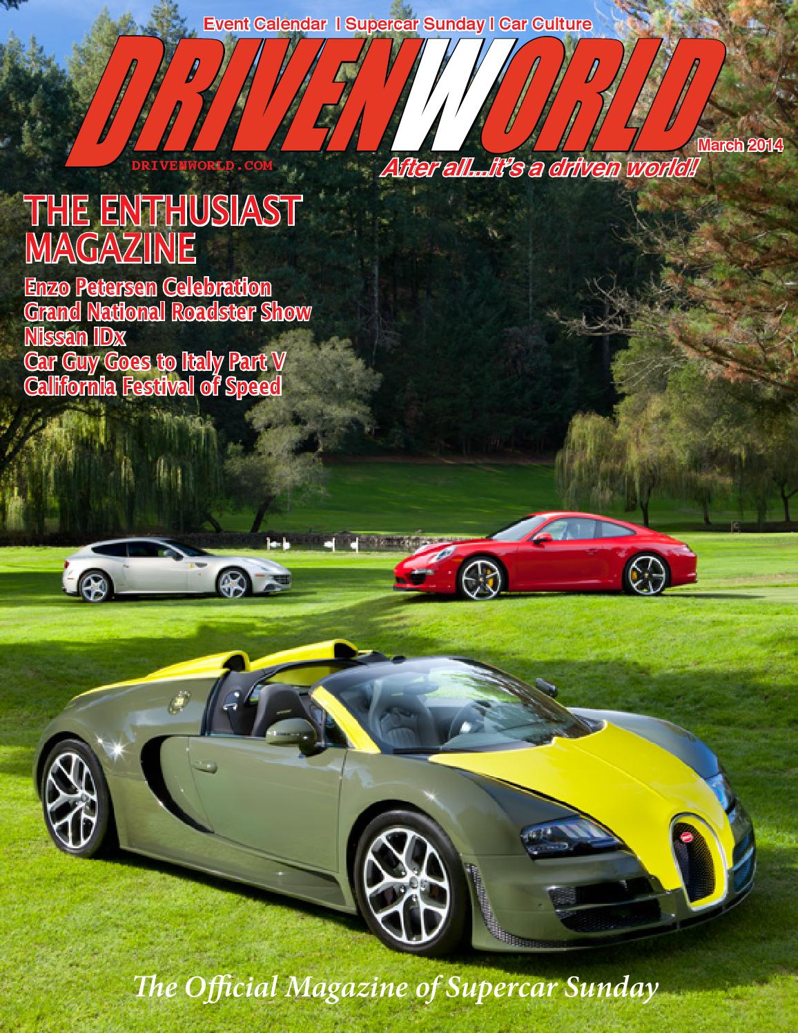 Driven World March 2014 Issue by Driven World Magazine- The official ...