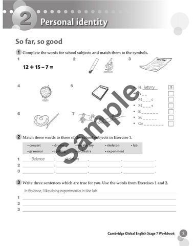 Cambridge Global English Stage 7 Workbook by Cambridge International ...