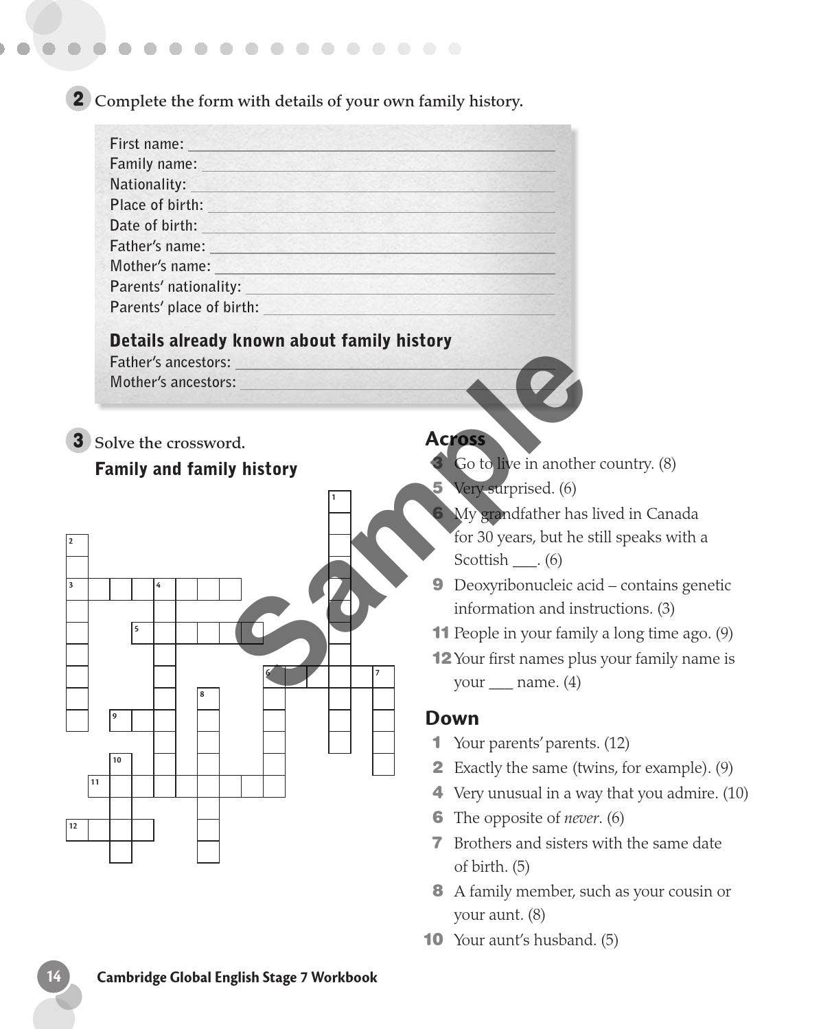 Cambridge Global English Stage 7 Workbook by Cambridge International ...