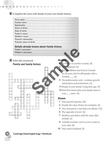 Cambridge Global English Stage 7 Workbook by Cambridge International ...