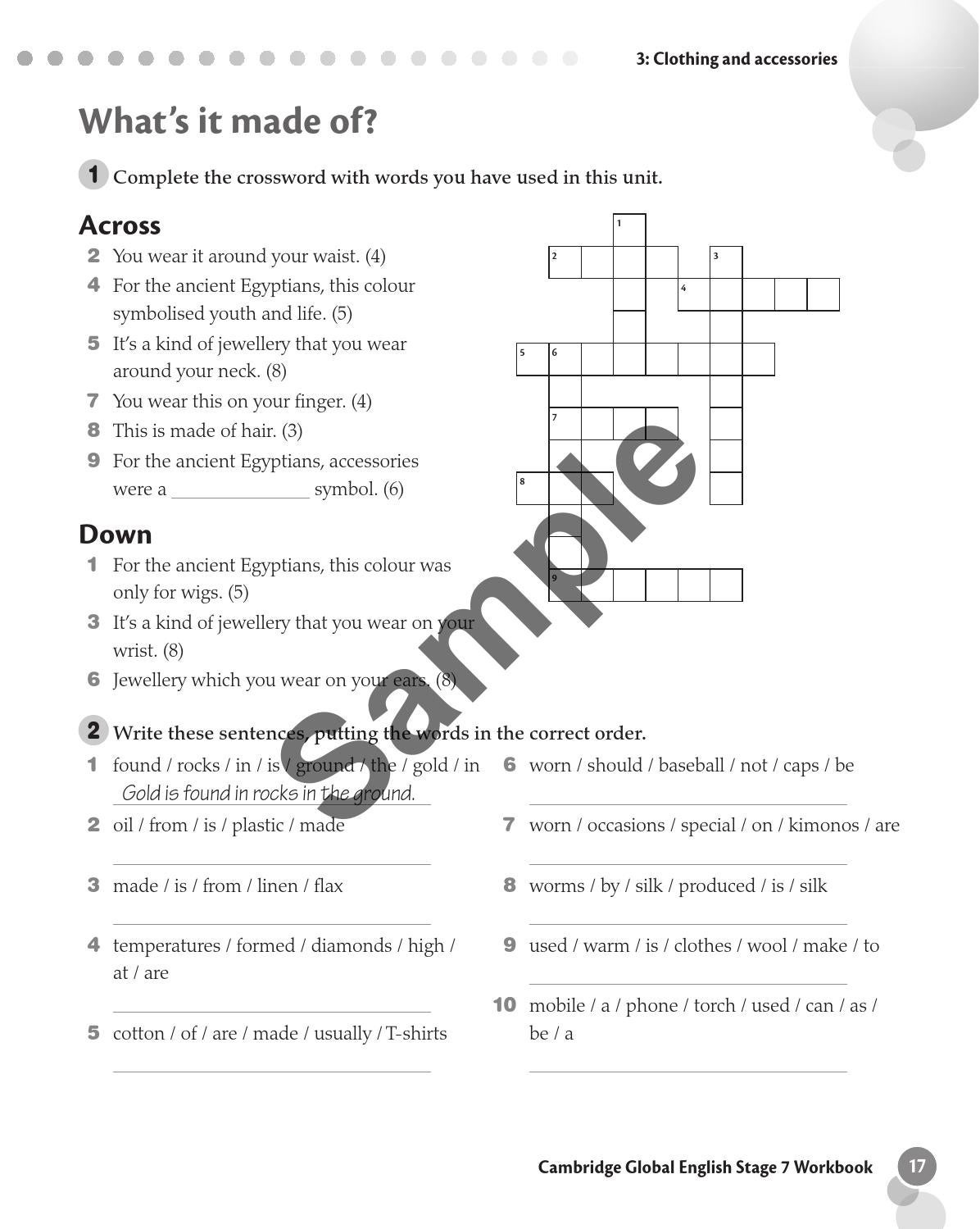 Cambridge Global English Stage 7 Workbook by Cambridge International ...