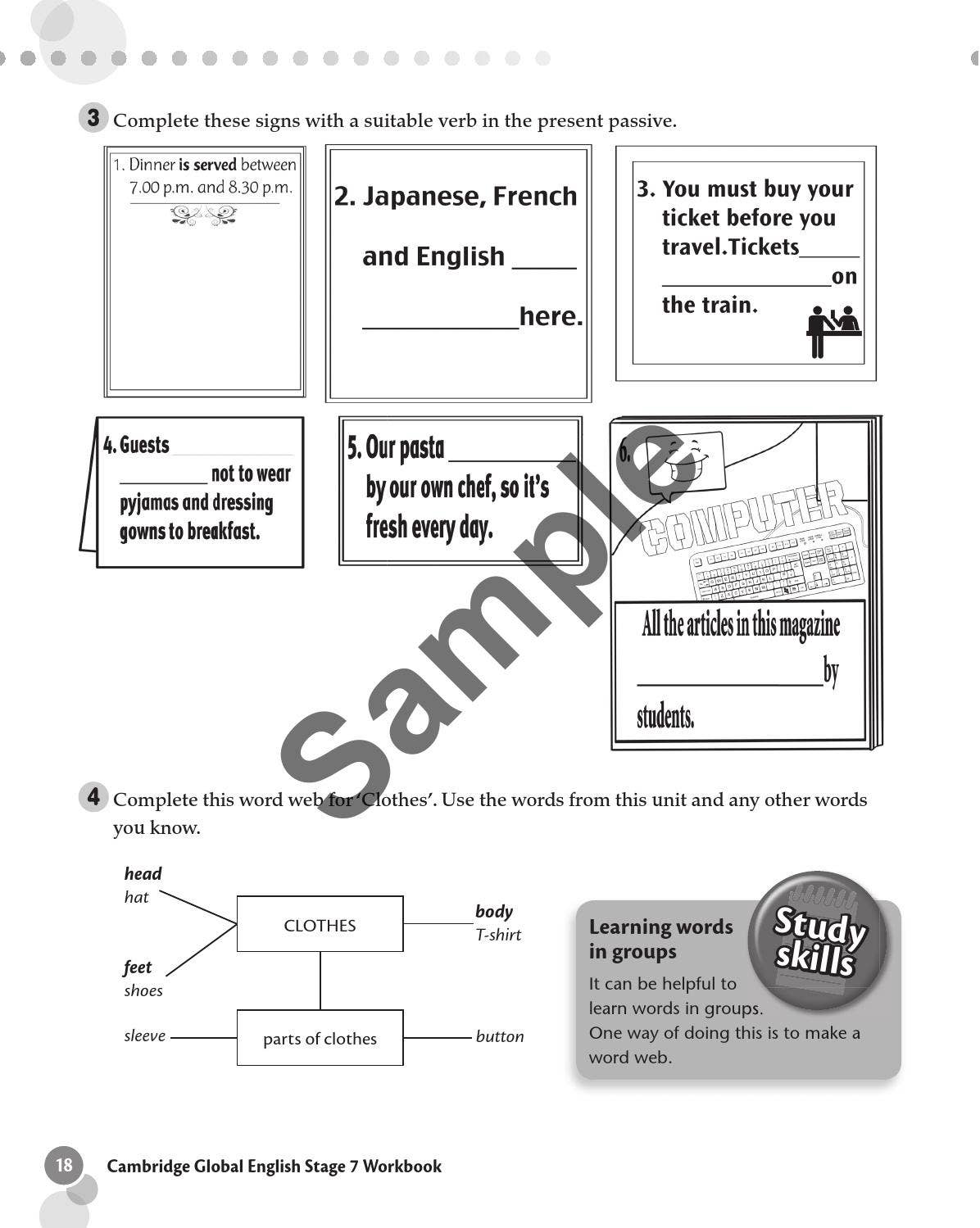 Cambridge Global English Stage 7 Workbook by Cambridge International ...