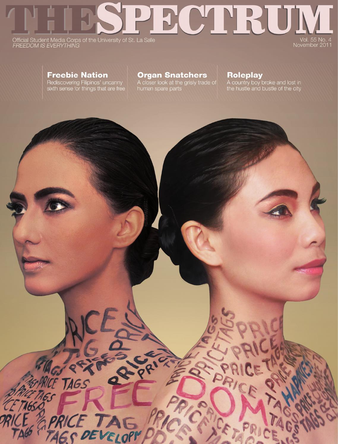 The Spectrum Magazine November 2011 by TheSpectrum-USLS - Issuu