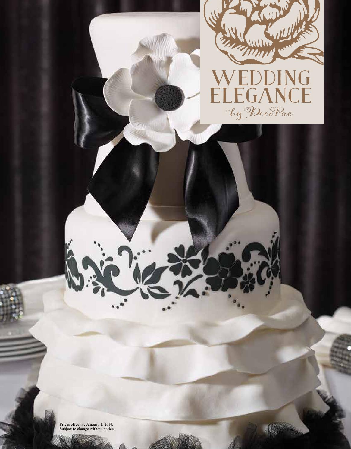 DecoPac 2014 Wedding Elegance Catalog by DecoPac - Issuu