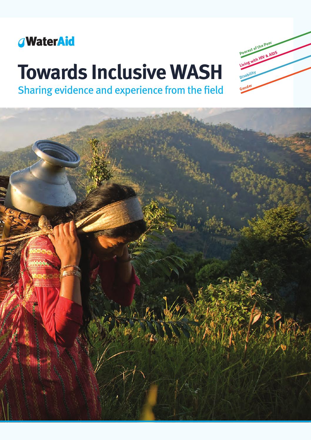 WaterAid - Towards Inclusive WASH by Blick Publications - Issuu
