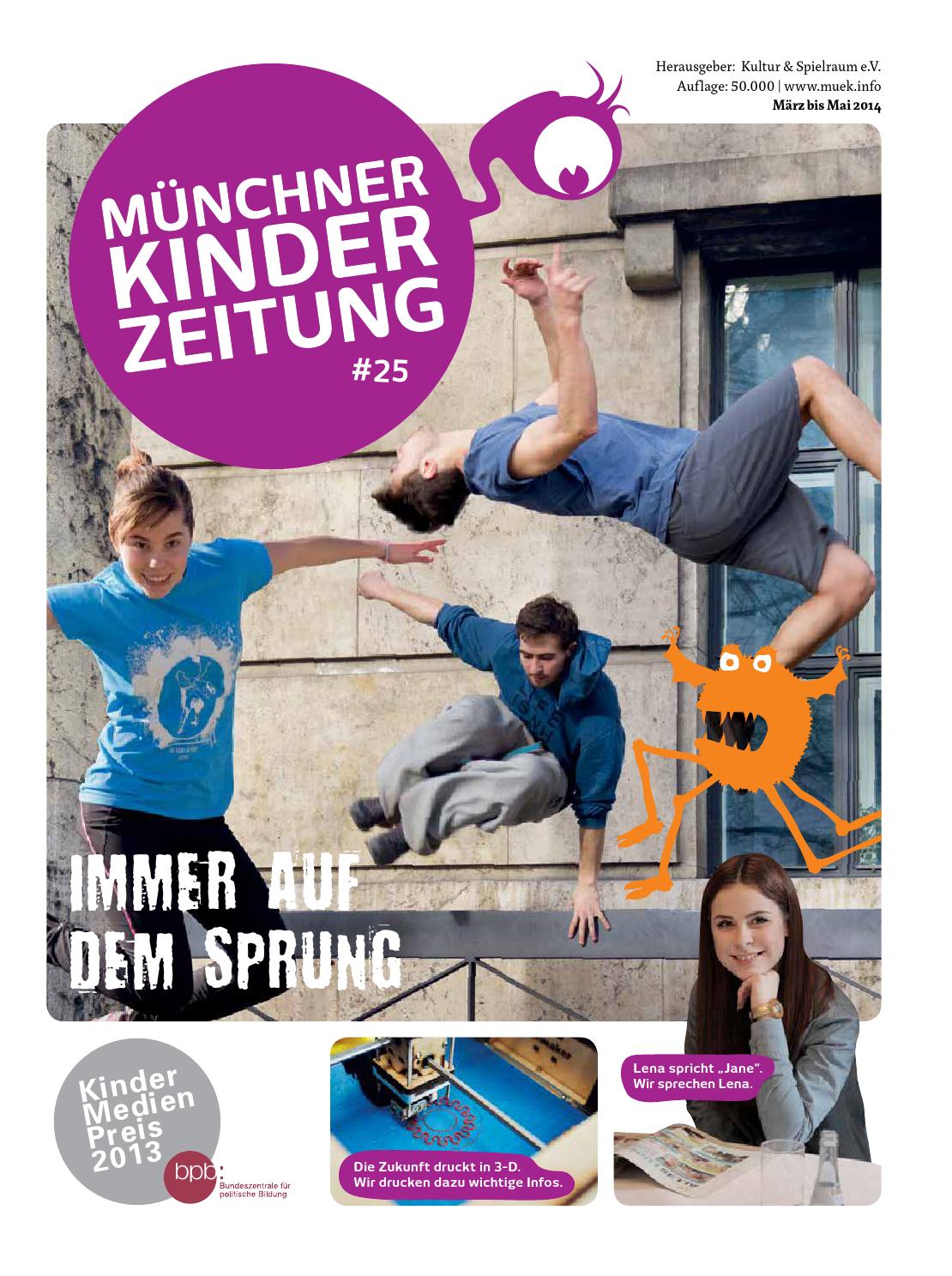 Münchner Kinderzeitung Heft 25/März-Mai 2014 by Münchner Kinderzeitung ...