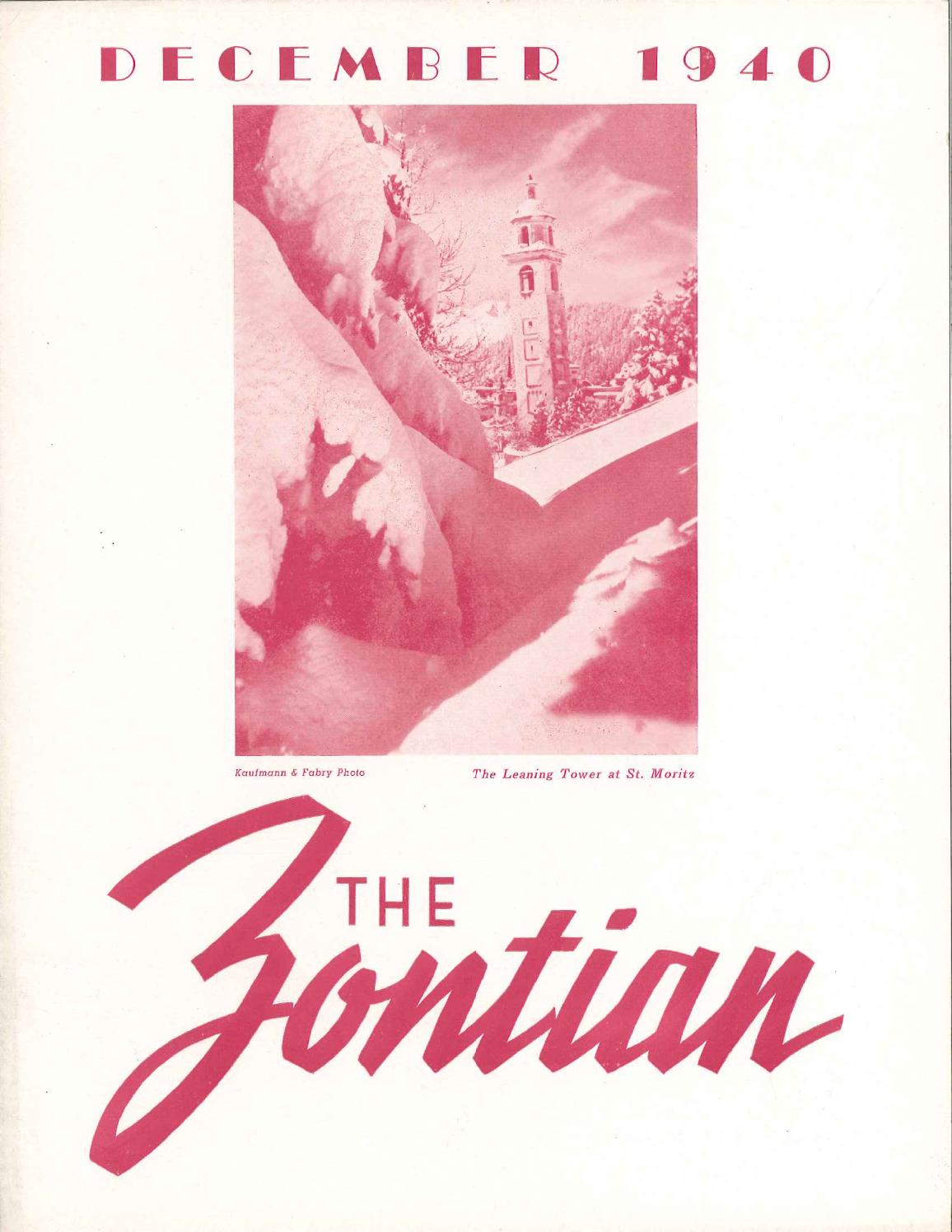 The Zontian December 1940 by Zonta International - Issuu