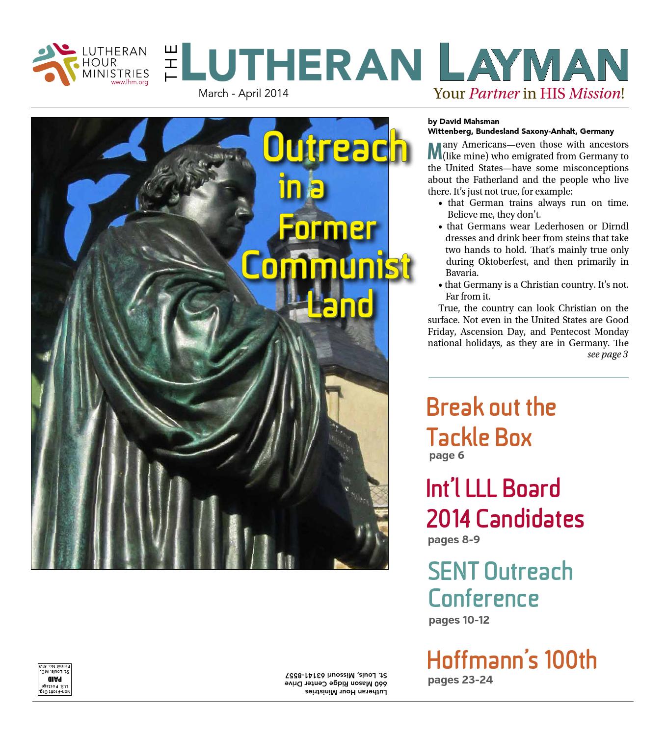 The Lutheran Layman by Lutheran Hour Ministries - Issuu