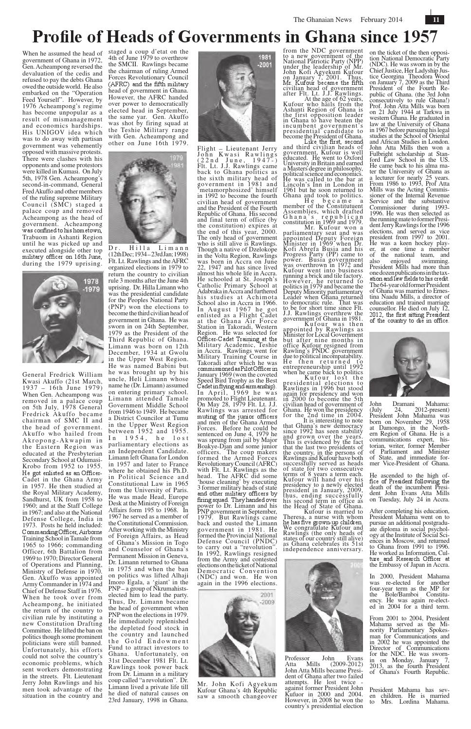 Ghanaian News February 2014 Edition by Emmanuel Ayiku - Issuu