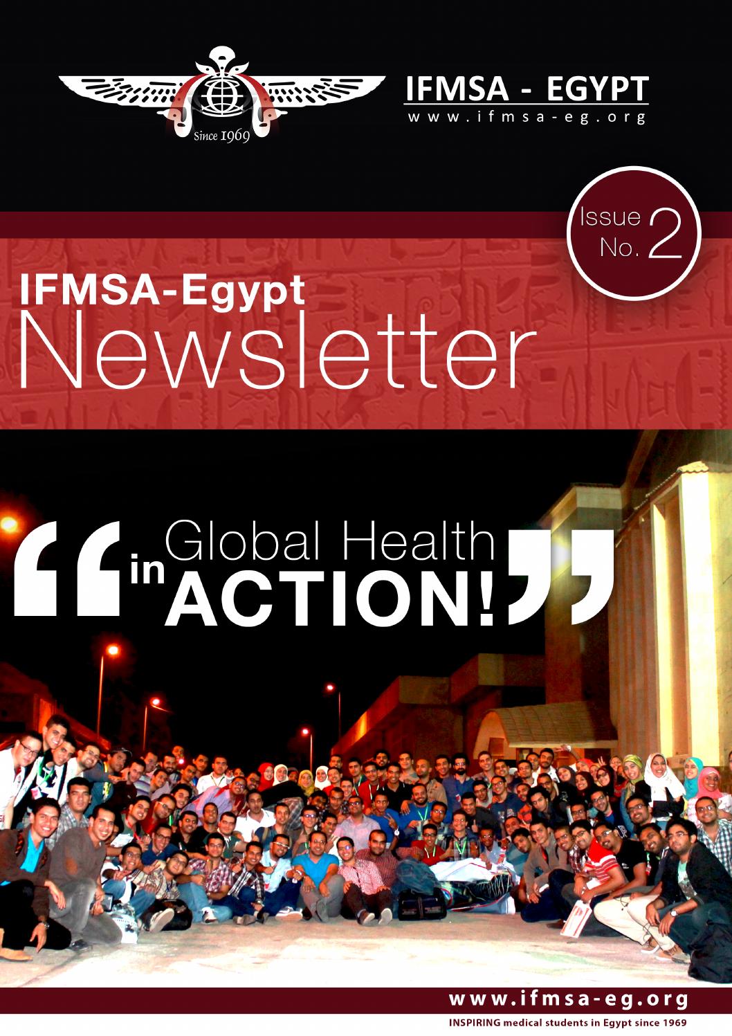 IFMSA-Egypt Newsletter - 2nd Issue by IFMSA-Egypt - Issuu