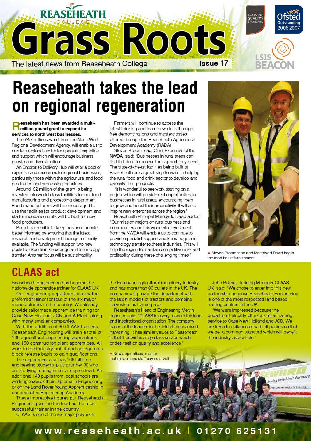 Grassroots 17 online by Reaseheath College - Issuu
