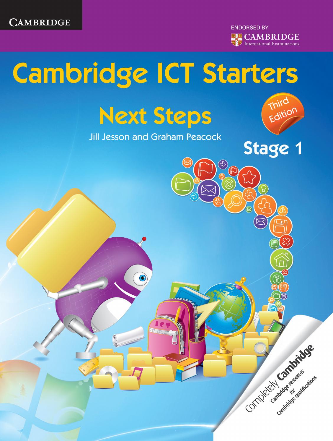 Cambridge ICT Starters Next Steps Stage 1 (third edition) by Cambridge ...
