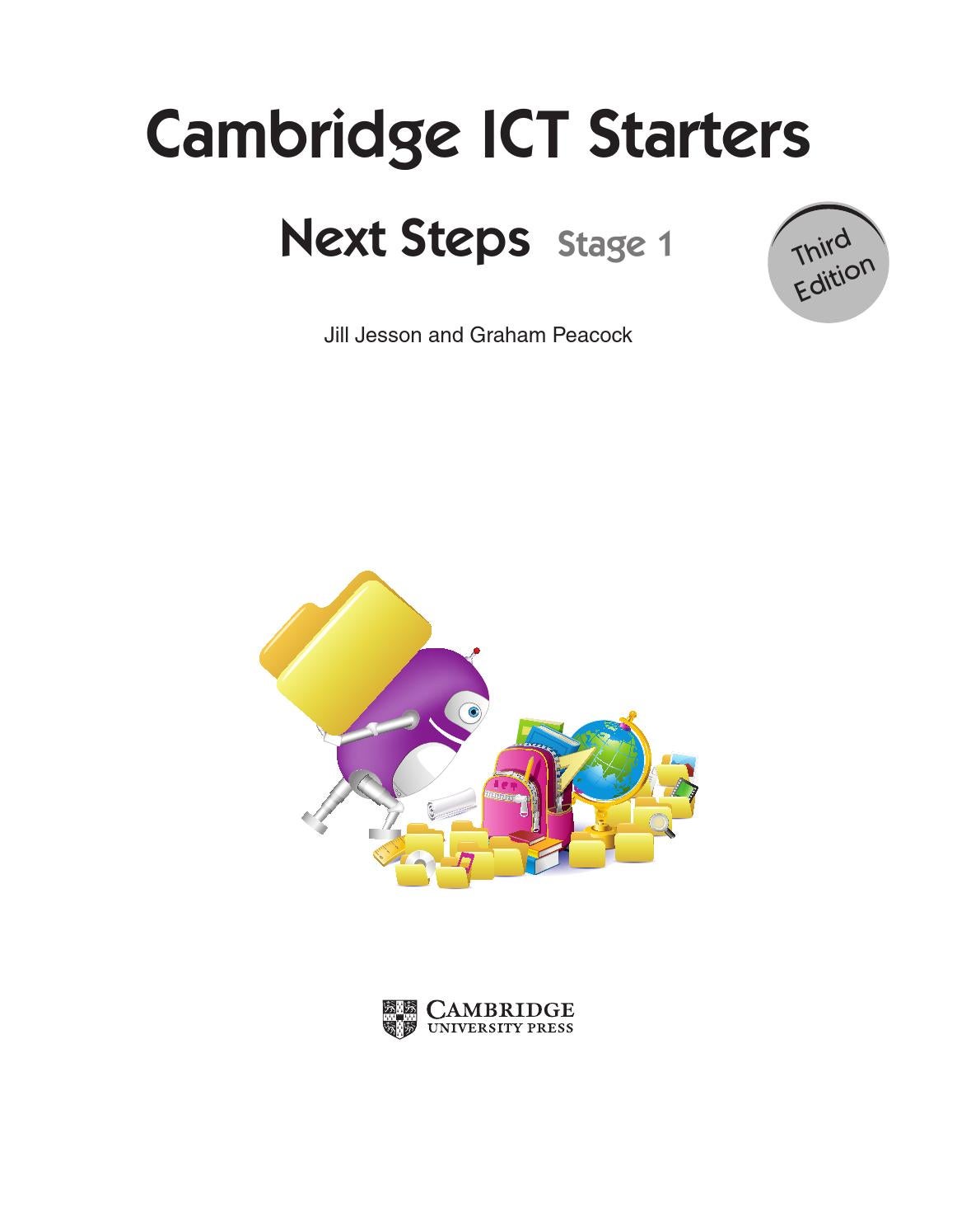 Cambridge ICT Starters Next Steps Stage 1 (third edition) by Cambridge ...