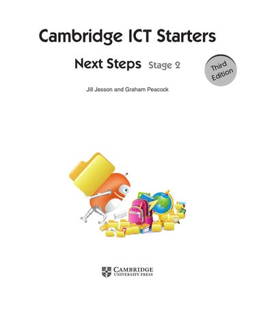 Cambridge ICT Starters Next Steps Stage 2 (third edition) by Cambridge ...