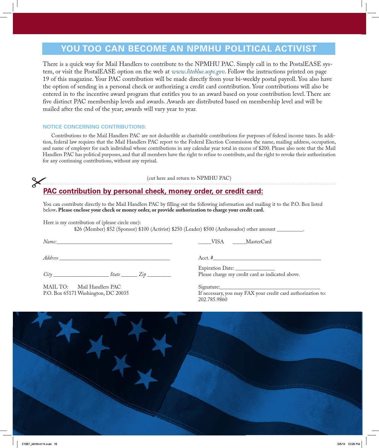 The Mail Handler by National Postal Mail Handlers Union - Issuu