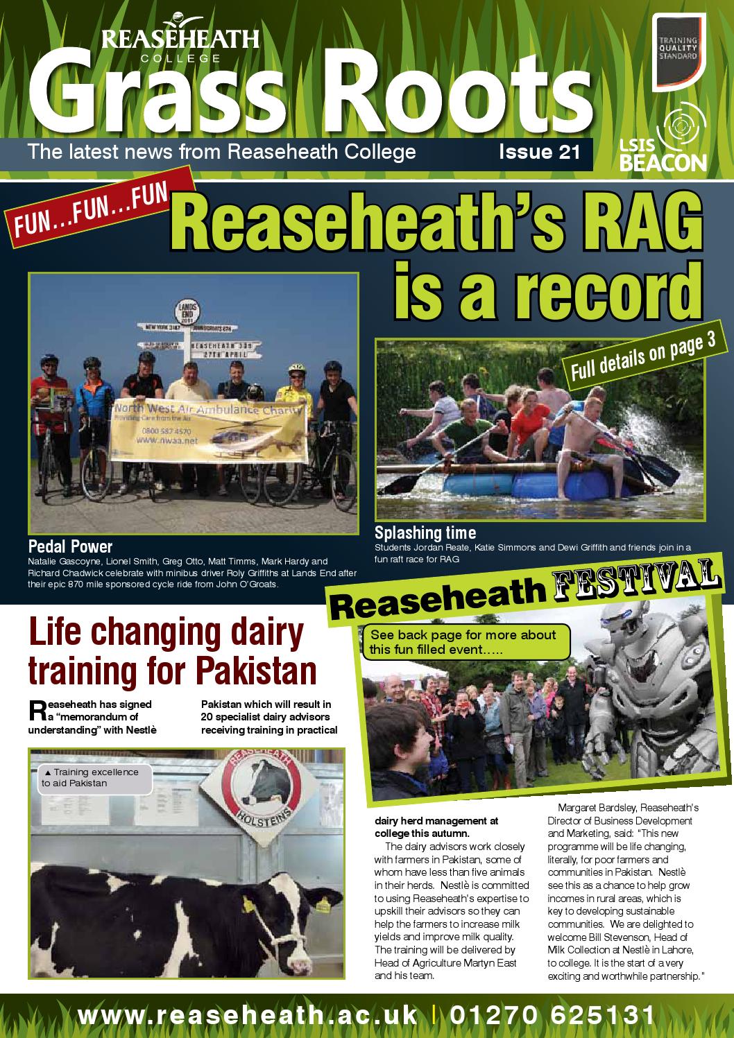 Grassroots 21 Online By Reaseheath College Issuu