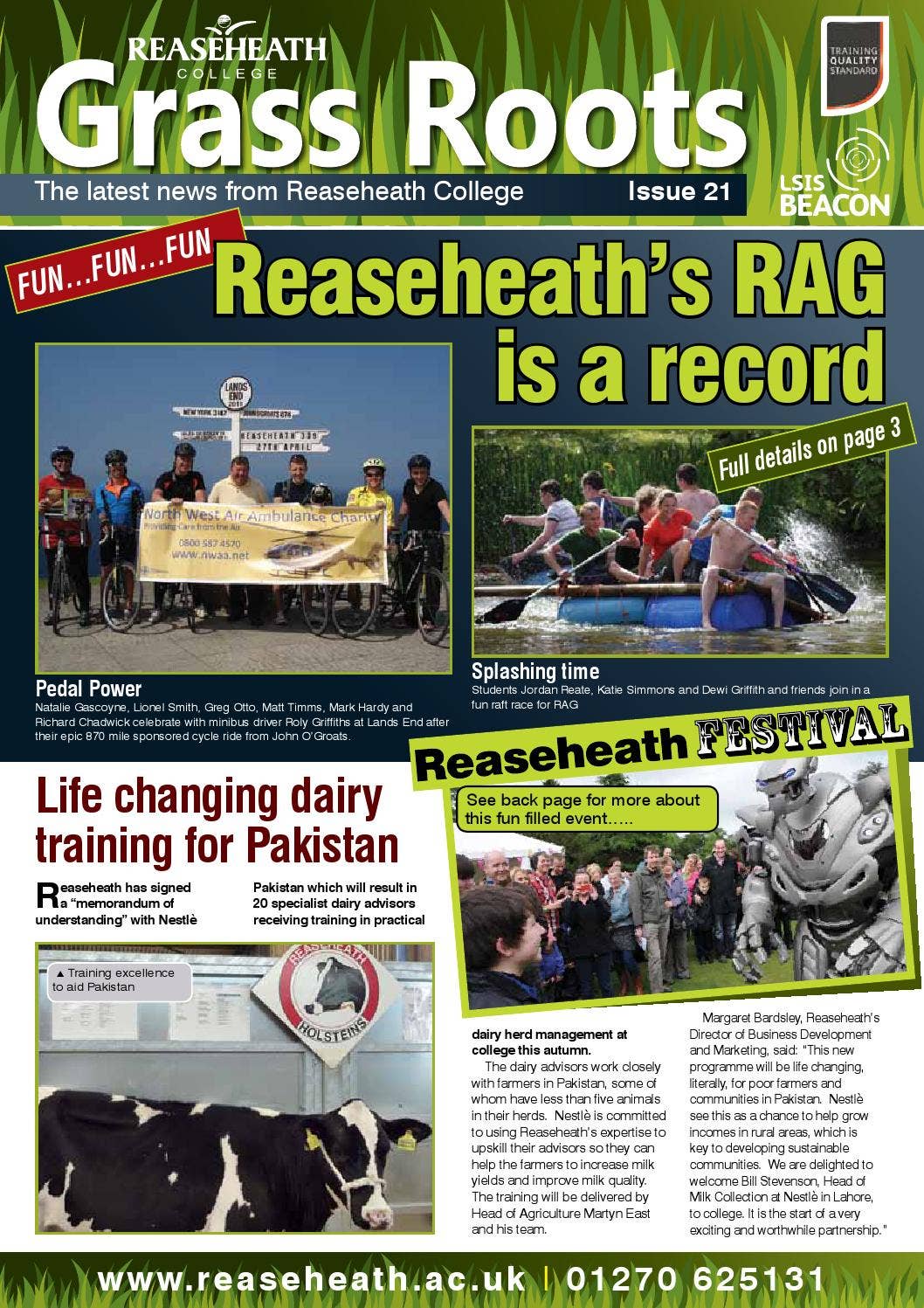 Grassroots 21 online by Reaseheath College - Issuu