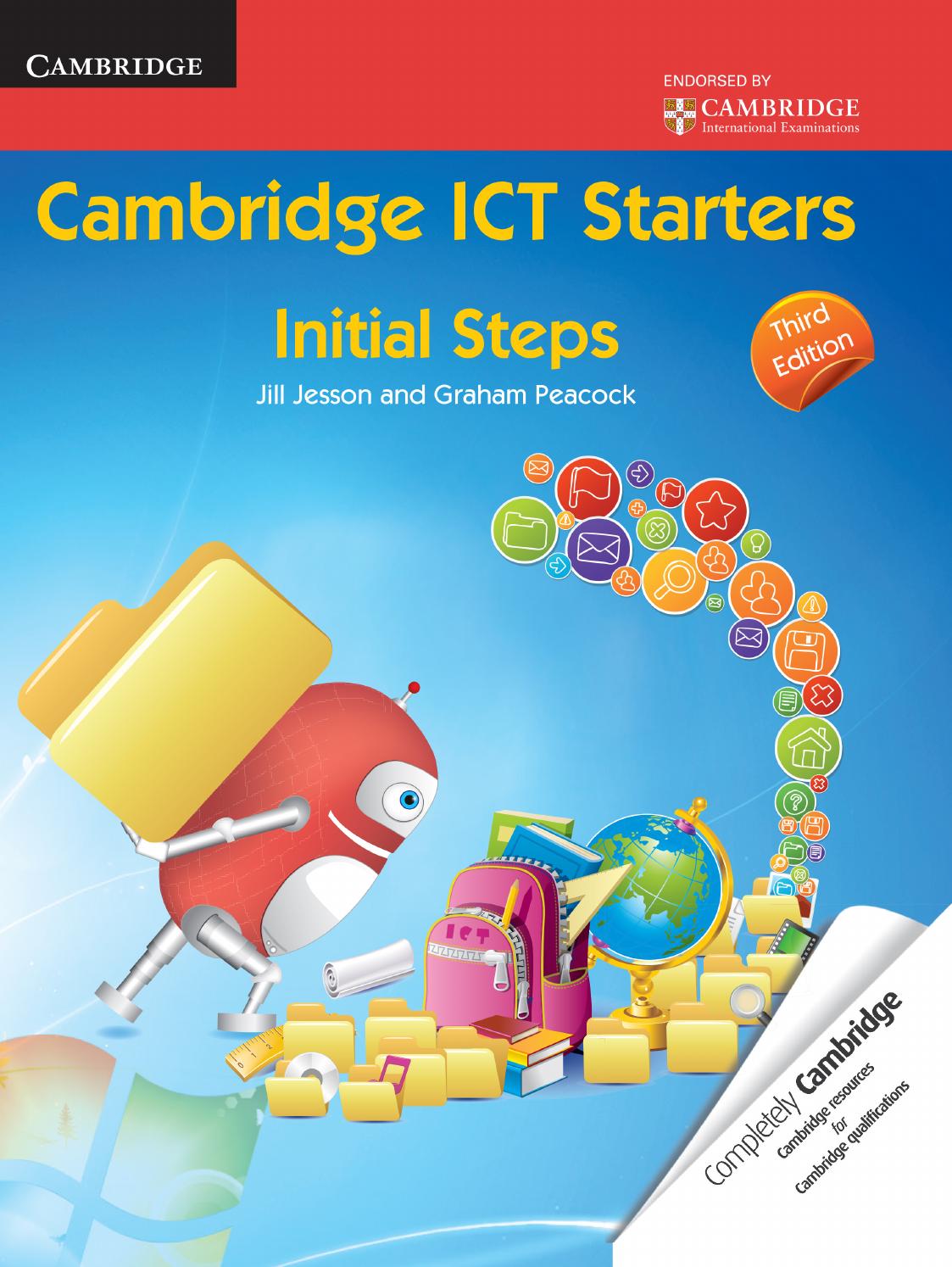 Cambridge ICT Starters Initial Steps (third edition) by Cambridge ...