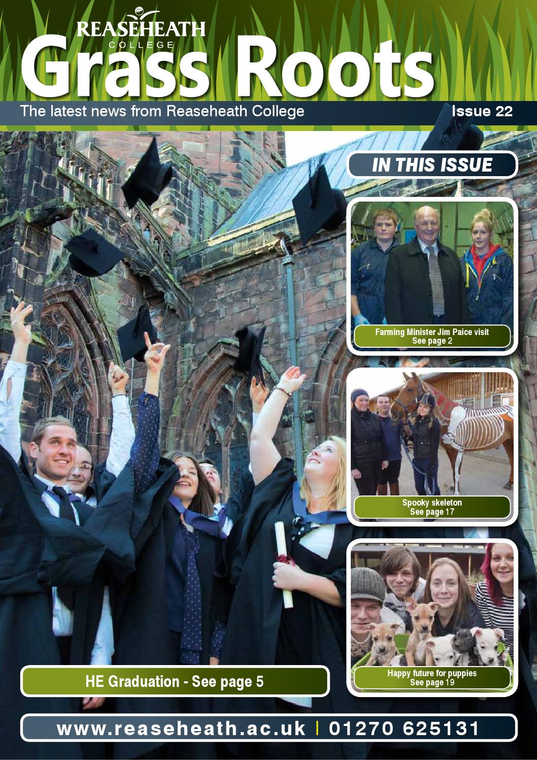 Grassroots 22 online by Reaseheath College - Issuu