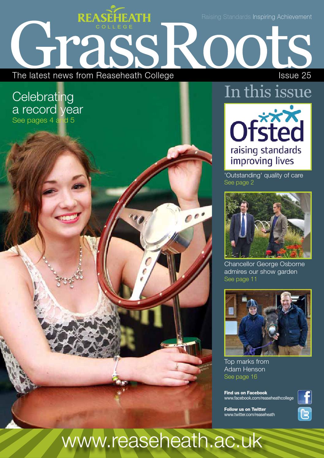 Grassroots 25 online by Reaseheath College - Issuu