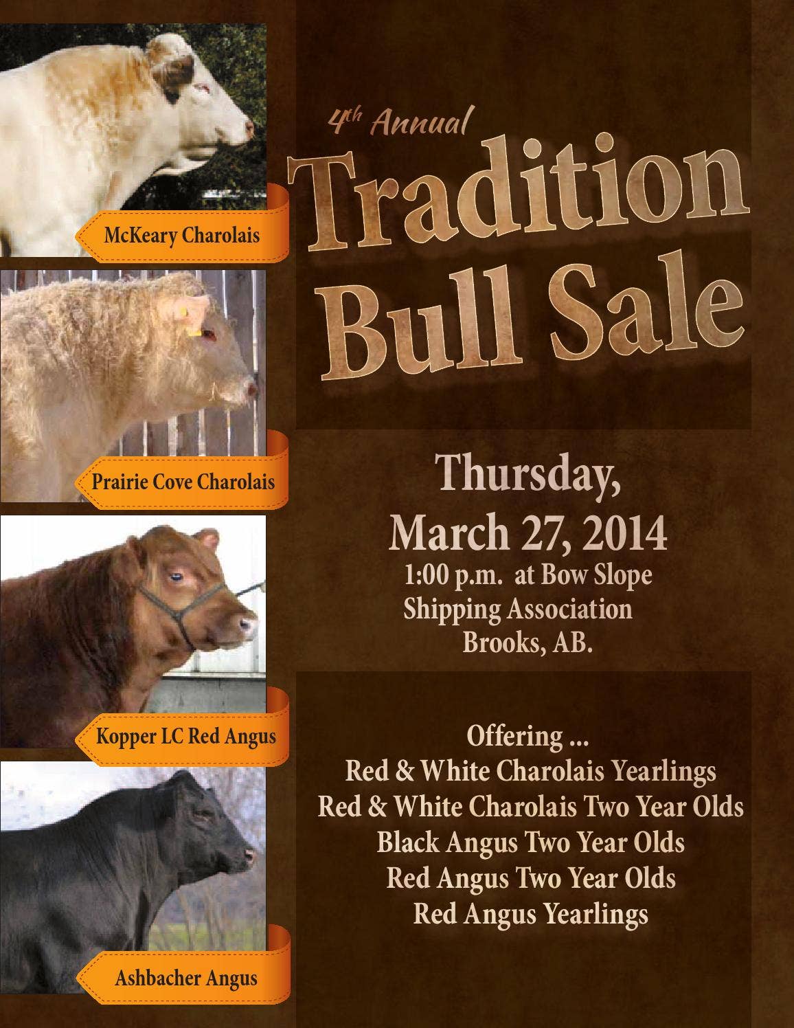 Tradition bull sale 2014 for web by Charolais Banner - Issuu