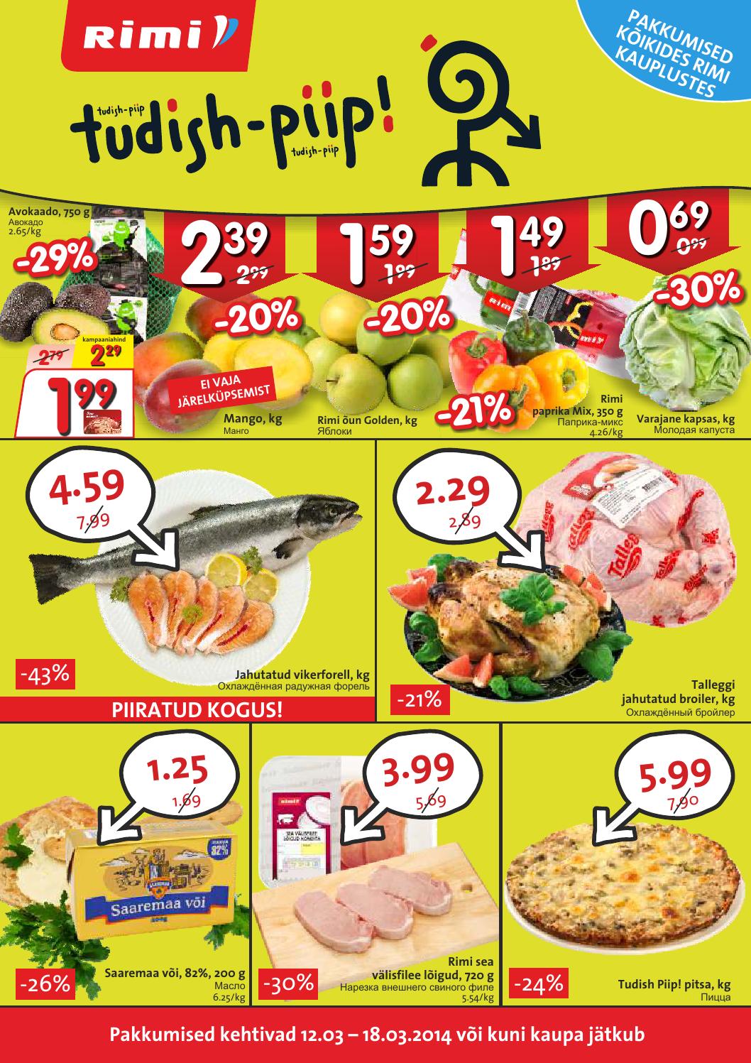 Tudish Piip! kõikides Rimi kauplustes by Rimi - Issuu