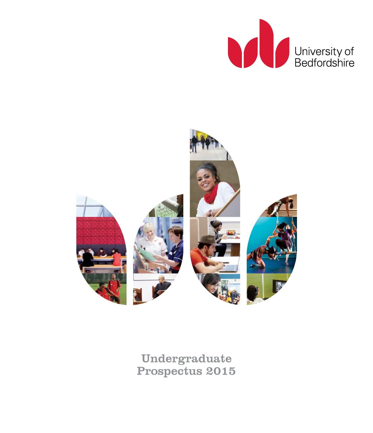 Undergraduate Prospectus 2015 By University Of Bedfordshire Issuu
