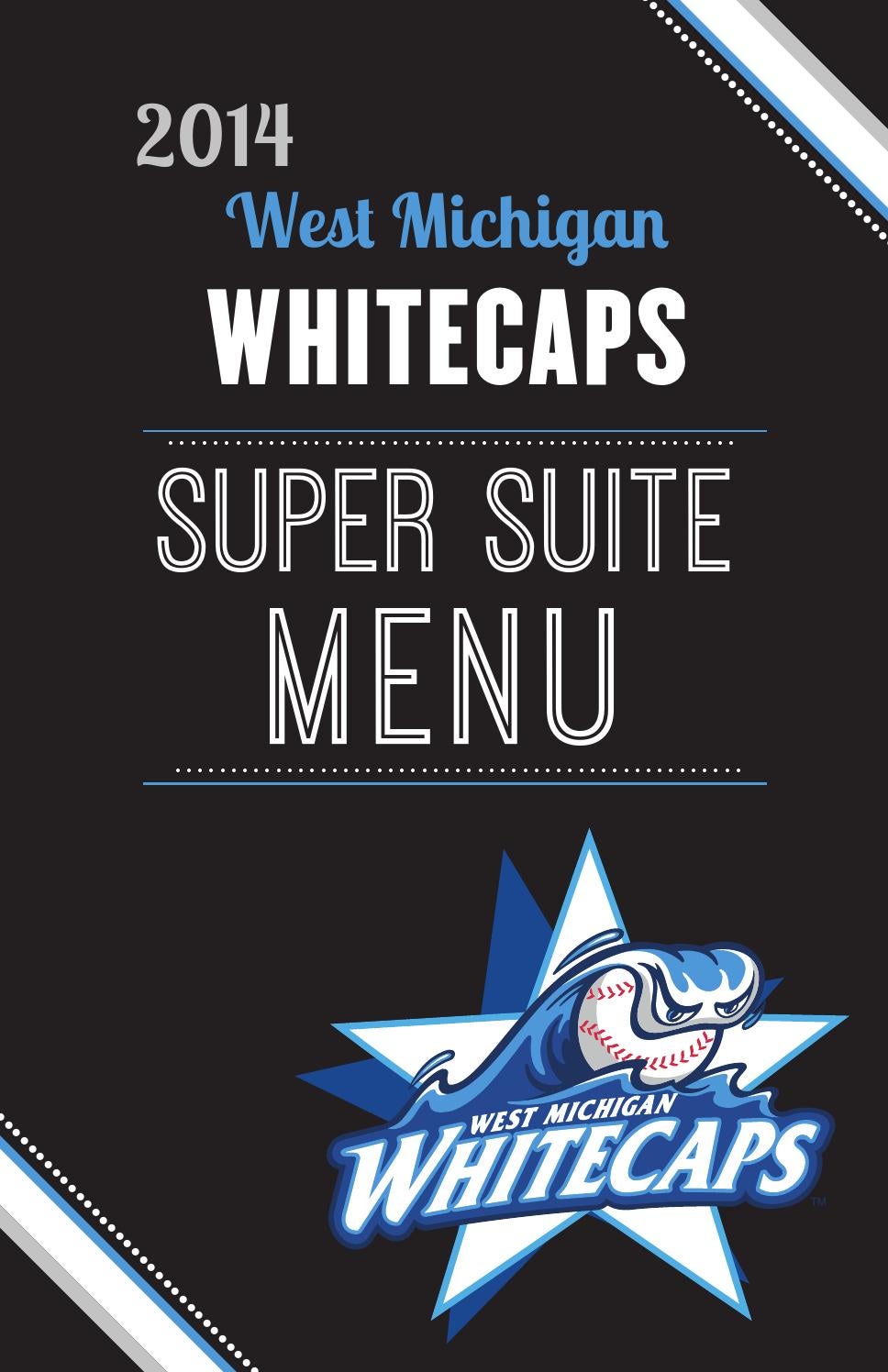 Super Suite Menu by West Michigan Whitecaps - Issuu