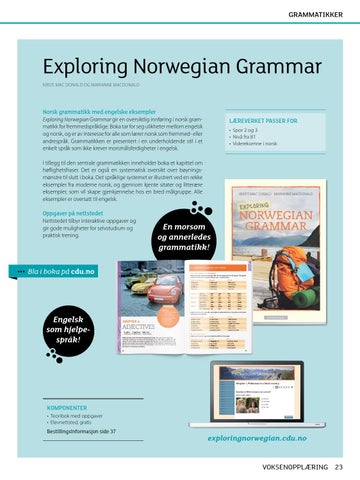 Læremidler, norsk som andrespråk 2014 by Cappelen Damm - Issuu