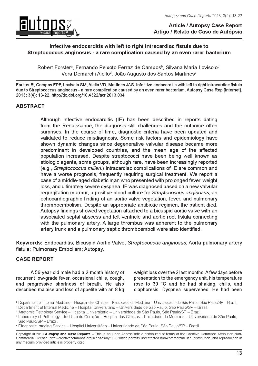 Autopsy & Case Reports by Editora Cubo - Issuu