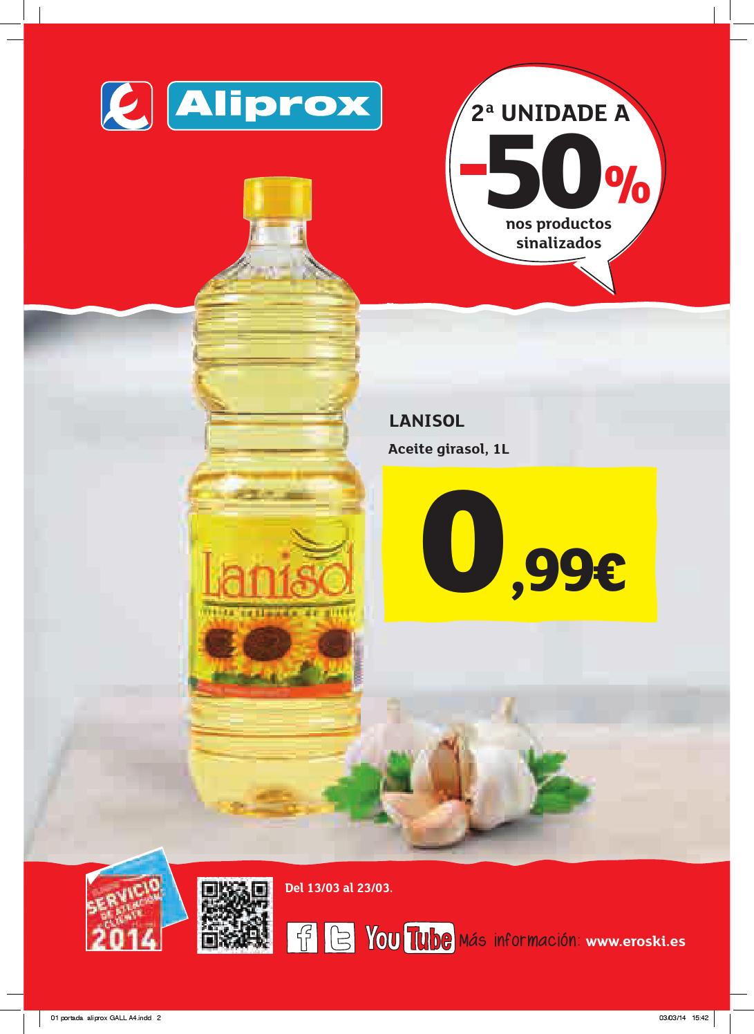 Oferta del 13 al 23 de marzo en Aliprox by Vegalsa-Eroski - Issuu