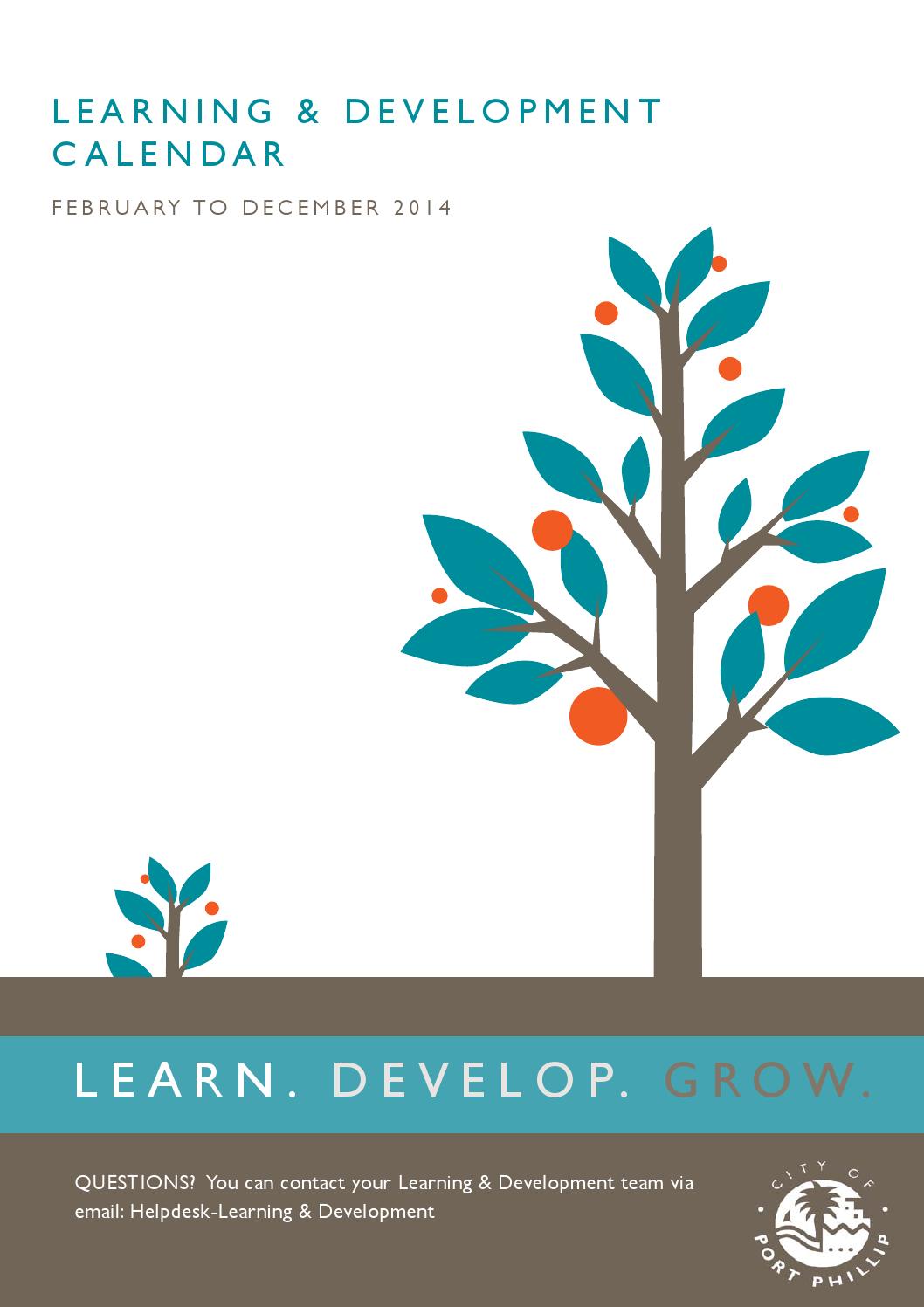 Copp learning and development calendar march 20114 by The City of Port ...
