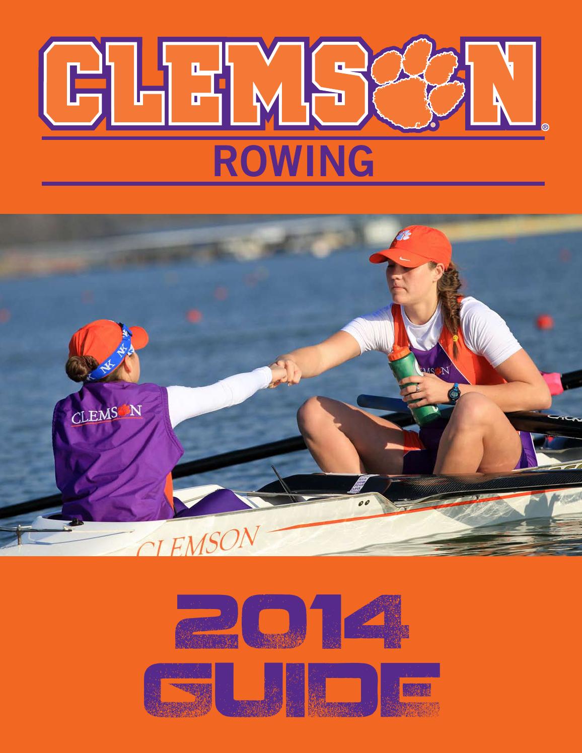 2014 Clemson Rowing Media Guide by Clemson Tigers - Issuu