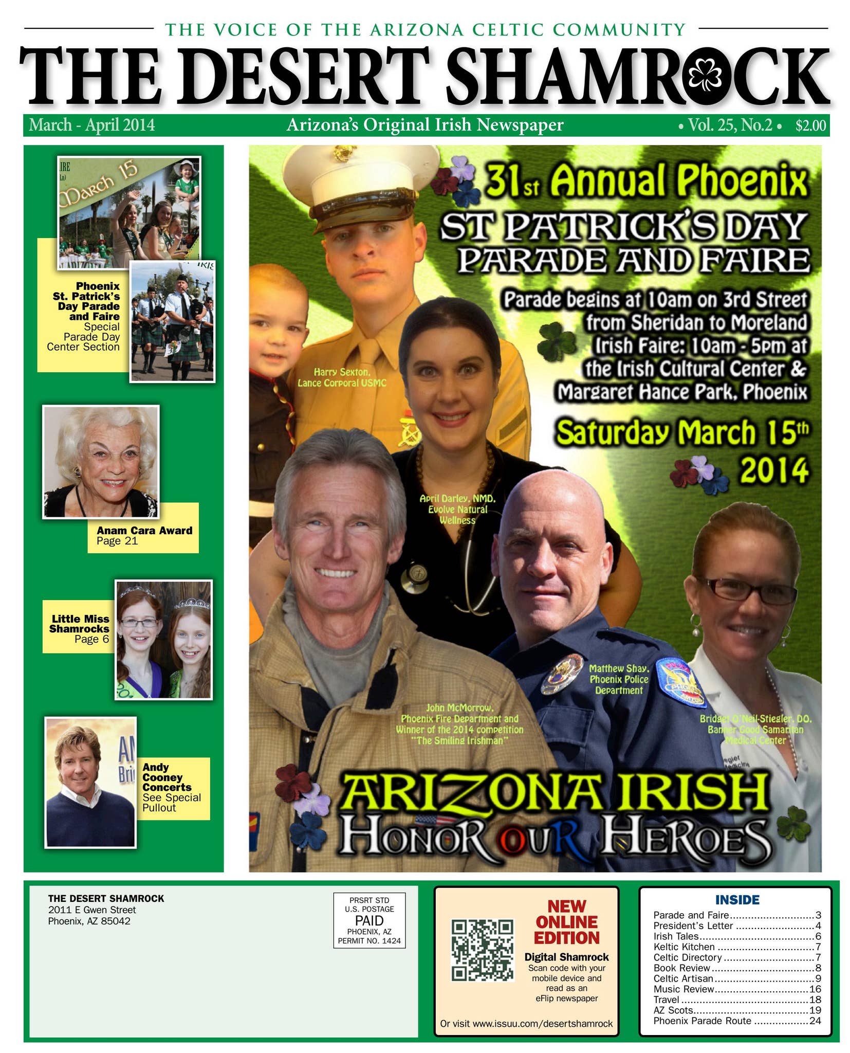 Desert shamrock mar april 2014 special by The Desert Shamrock - Issuu