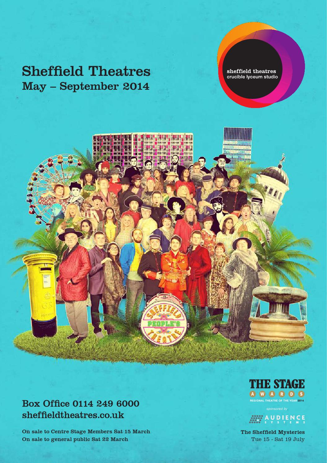 Sheffield Theatres Summer 2014 Brochure by Sheffield Theatres - Issuu