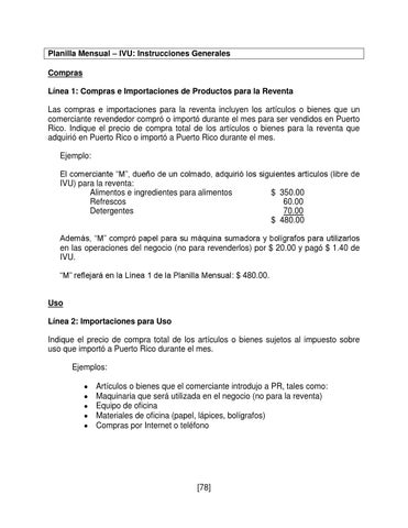 Guía Contributiva del Impuesto sobre Ventas y Uso [IVU] by CUD Puerto ...